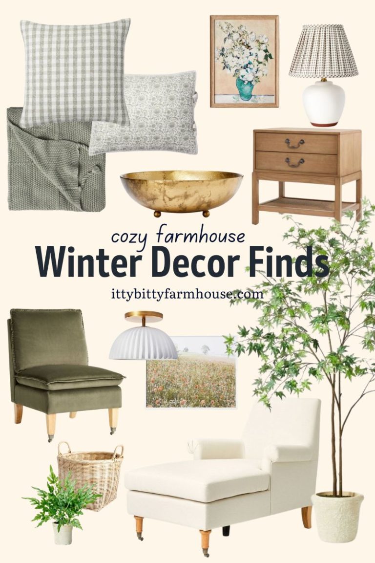 Cozy Winter Finds- Studio McGee 2023 Launch - Itty Bitty Farmhouse