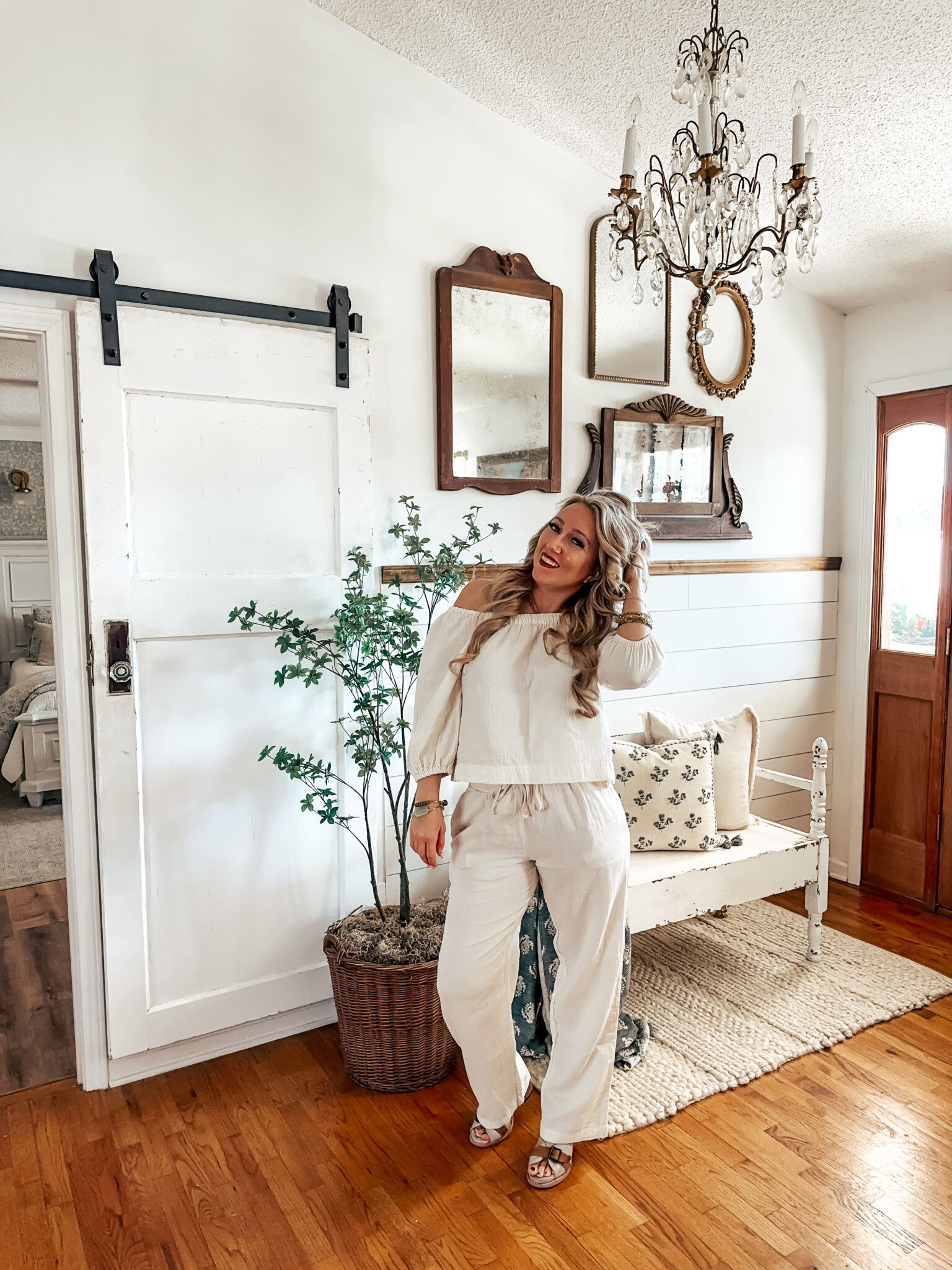 Spring Textiles for everyday life - Itty Bitty Farmhouse