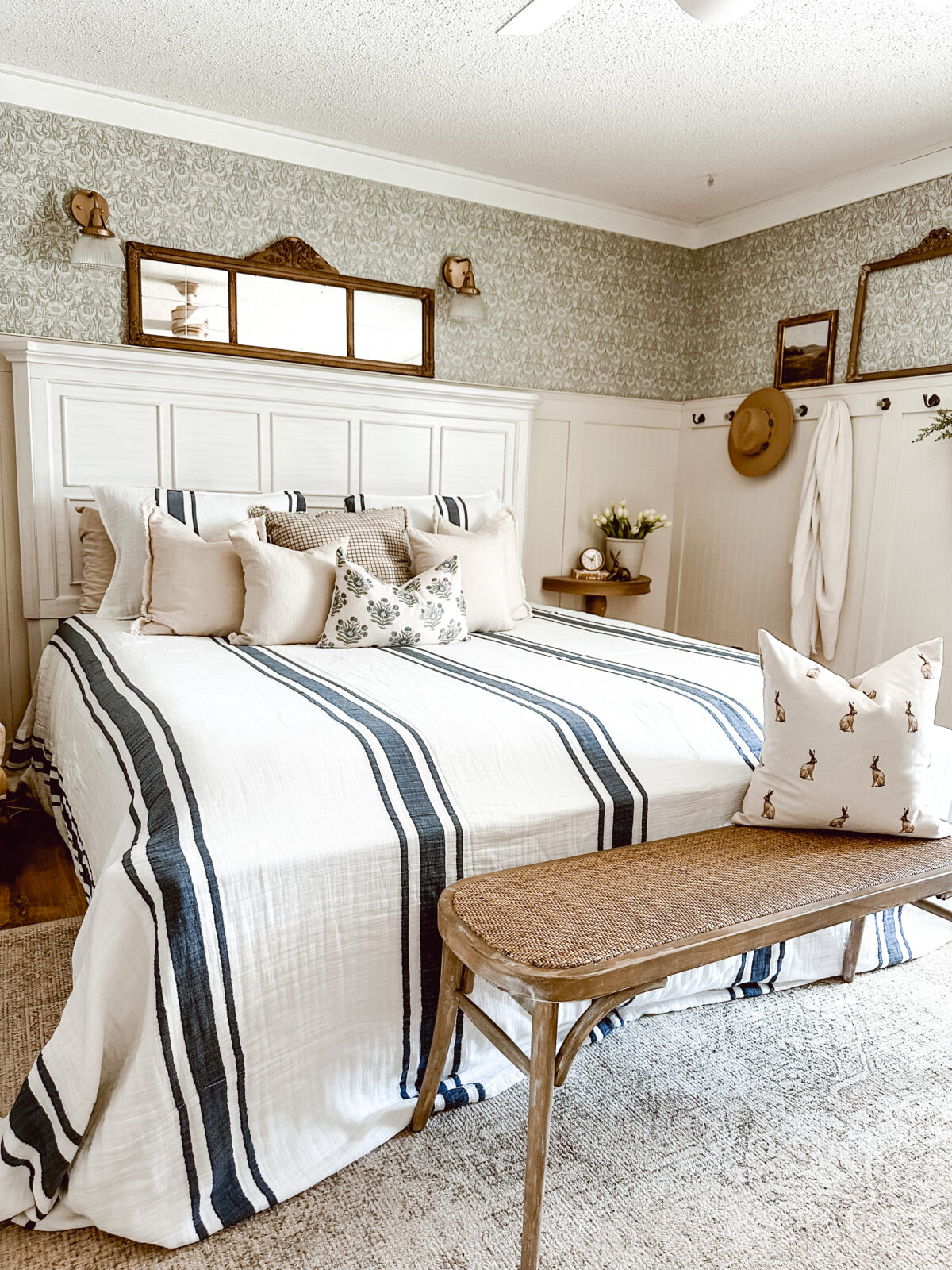 Spring Textiles for everyday life - Itty Bitty Farmhouse